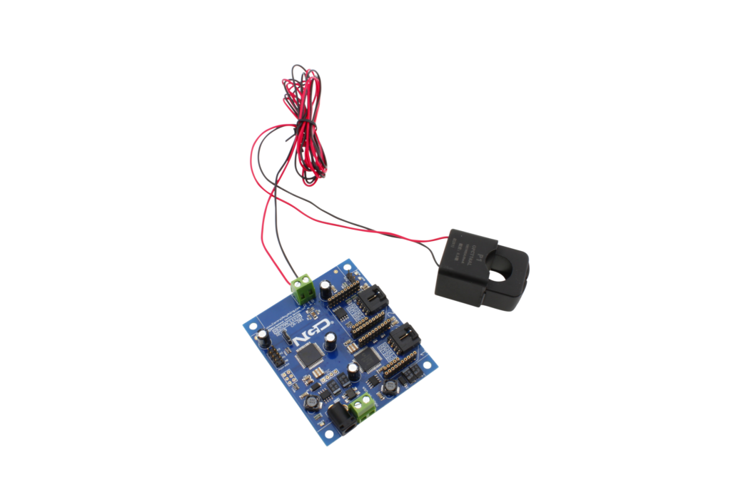 Industrial Current Monitor 1-Channel 10-100 Max Amps Wired Split Core ...