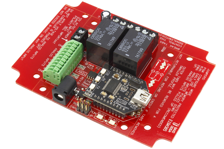 Reactor Sensor Controlled 2-Channel SPDT Relay Board + 8-Channel 8-Bit ...
