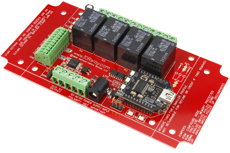Reactor Sensor Controlled 4-Channel SPDT Relay Board + 8-Channel 8-Bit ...