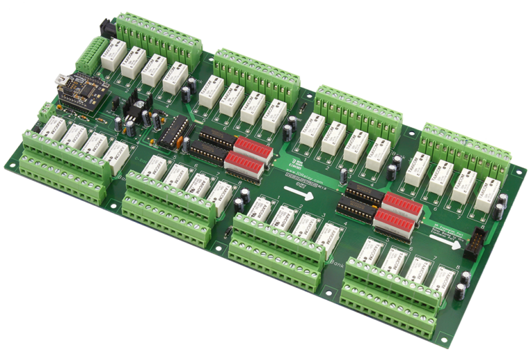 Industrial 32 Channel Relay Board 8 Channel ADC USB Relay Module
