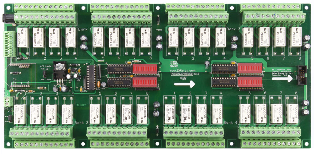 Industrial 32 Channel Relay Board 8 Channel ADC USB Relay Module