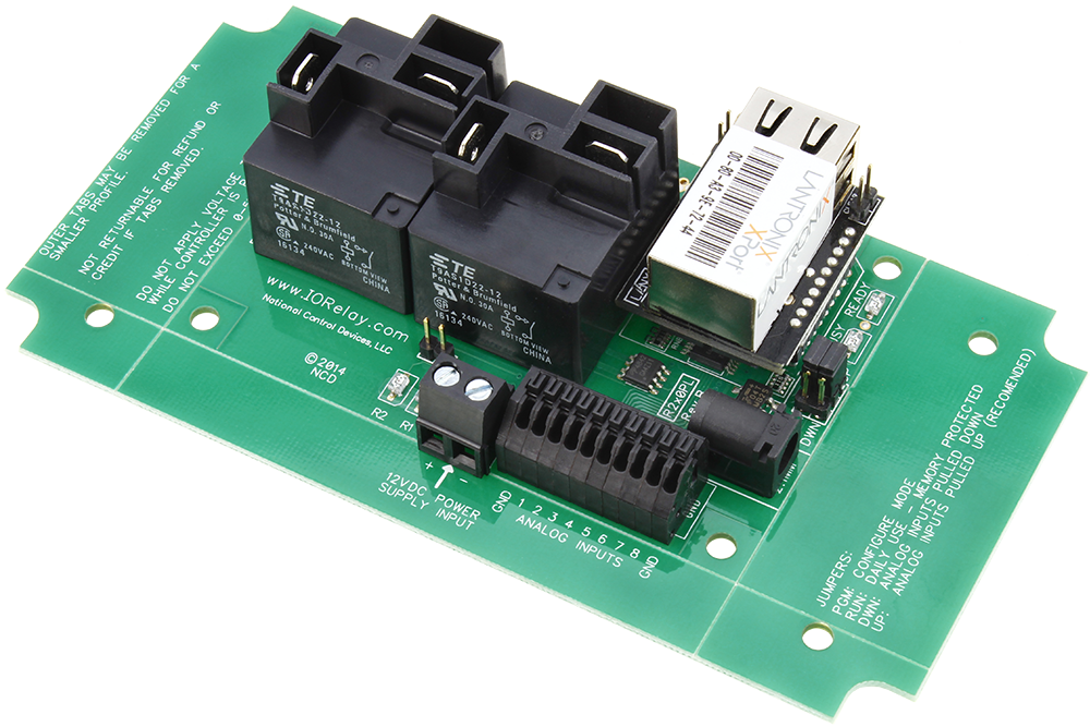 Ethernet Relay Controller for Windows, Linux, Mac, and any Programming ...
