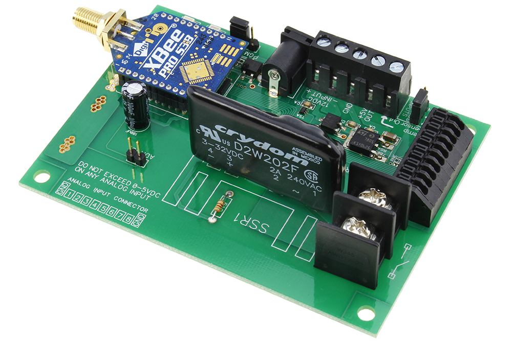 Wireless Solid State Relay Board for PC Mac Linux 2 Mile Long Range