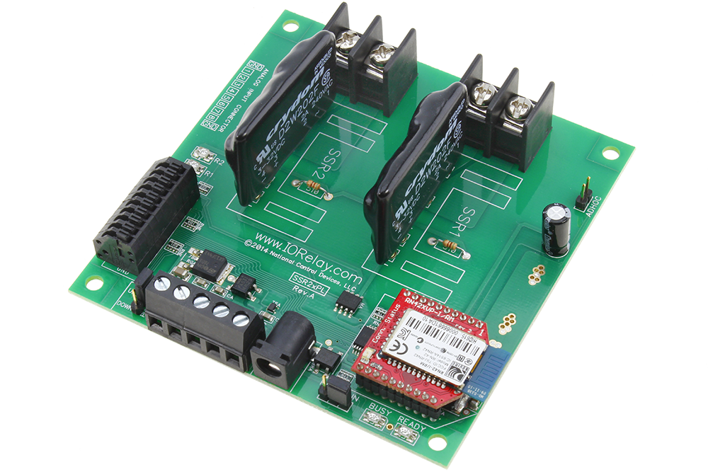 Bluetooth Solid State Relay Controllers PC Linux Mac with 8 ADC Inputs