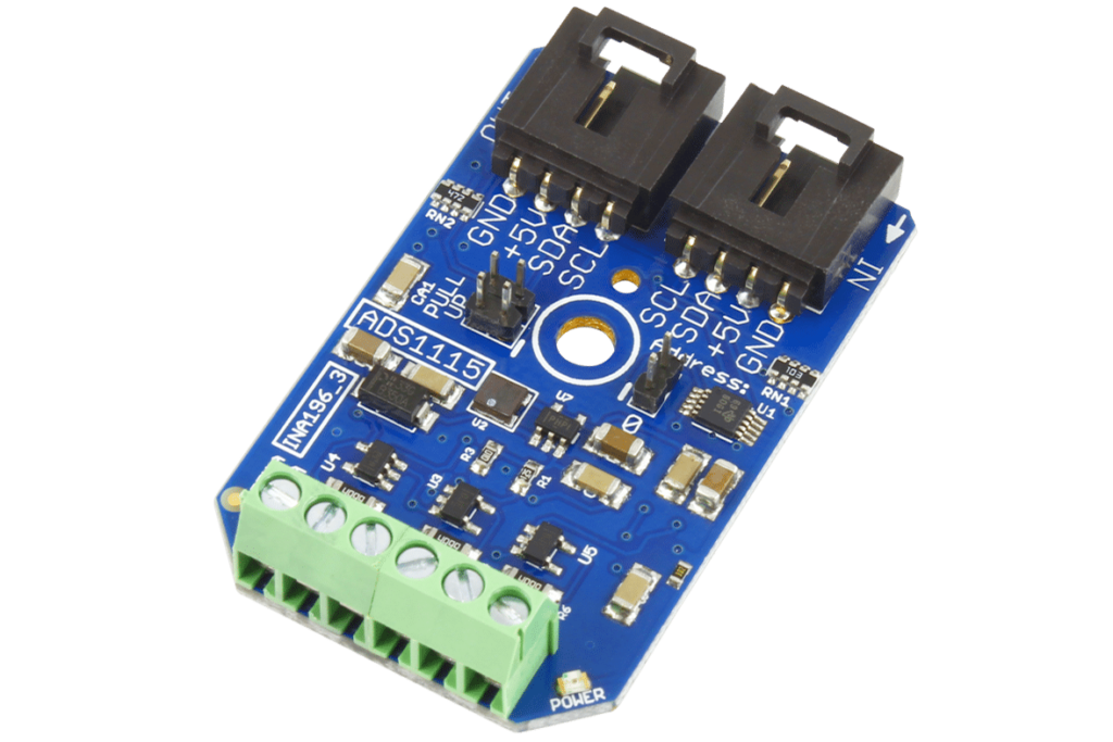 3-Channel 4-20 mA Current Loop Receiver 16-Bit ADS1115 I2C Mini Module - NCD Store