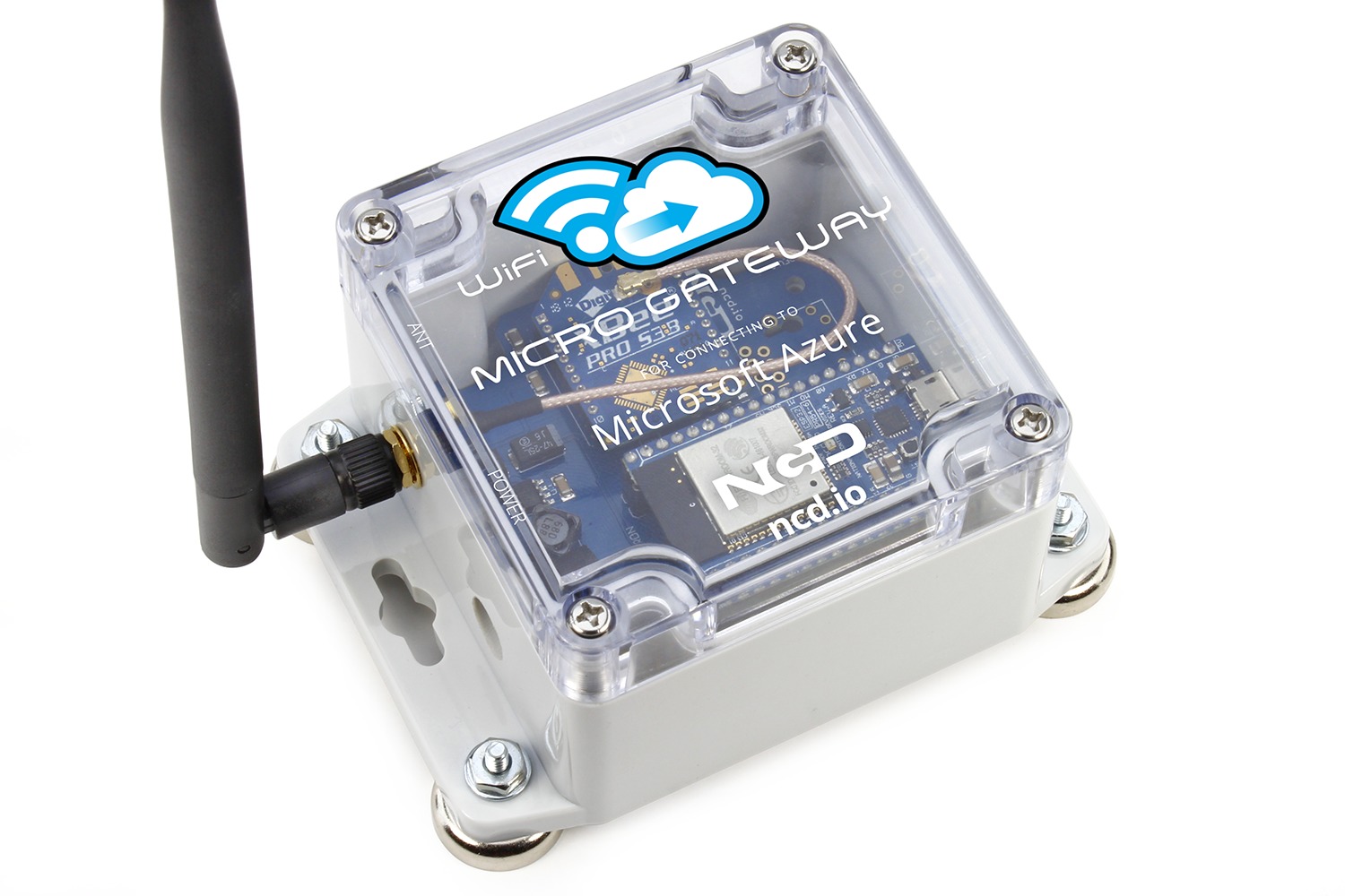 Azure Gateway - WiFi Micro Gateway for Microsoft® Azure® - store.ncd.io