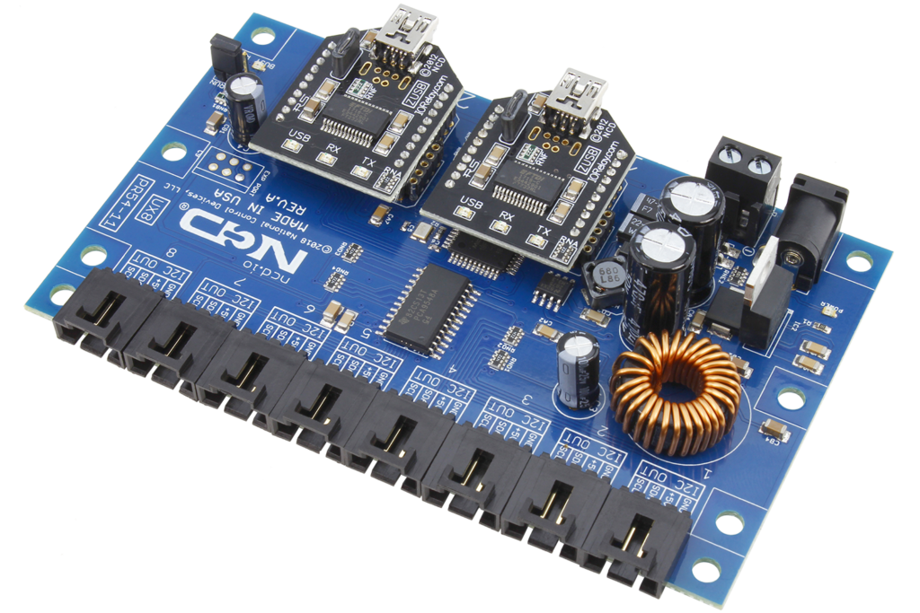 I2C Converter with Dual Serial to 8-Port Hardware I2C - NCD Store