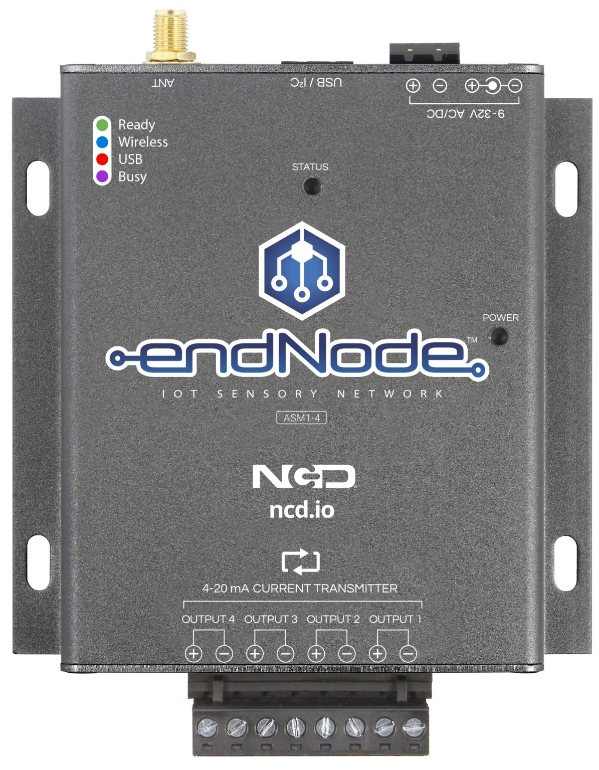 Wireless 4-20mA Output Current Loop Transmitter USB Wireless I2C