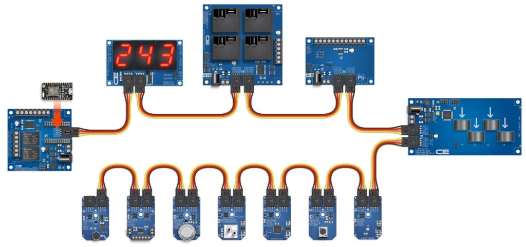 ESP8266 IoT Communication Module with Integrated USB - NCD Store