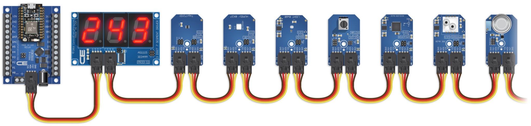 Screw Terminal Breakout Board for Particle Photon with On-Board Power ... Screw Terminal Breakout Board for Particle Photon with On-Board Power ...
