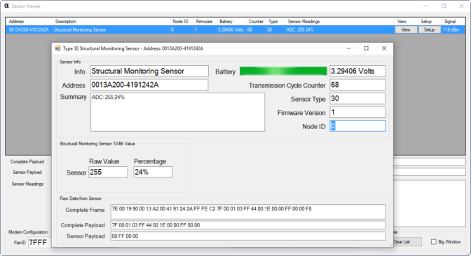 Industrial IoT Wireless Structural Monitoring Sensor