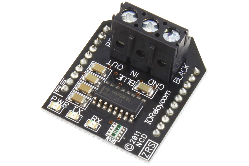 RS-232 Serial Communications Module with MAX3232 ZRS - NCD Store