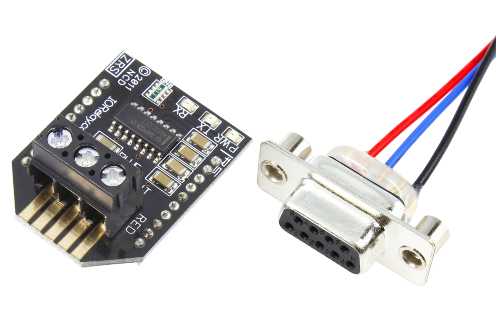 RS-232 Serial Communications Module with MAX3232 ZRS - NCD Store