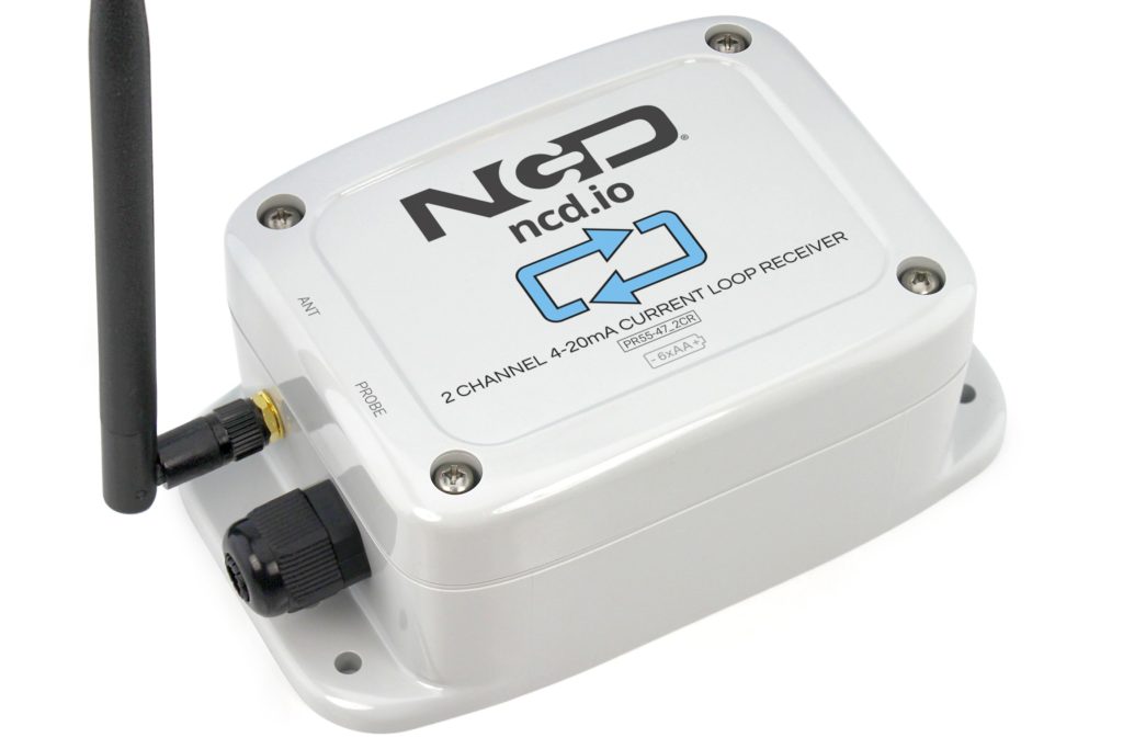 Industrial IoT Long Range Wireless 4-20mA Current Receiver Sensor