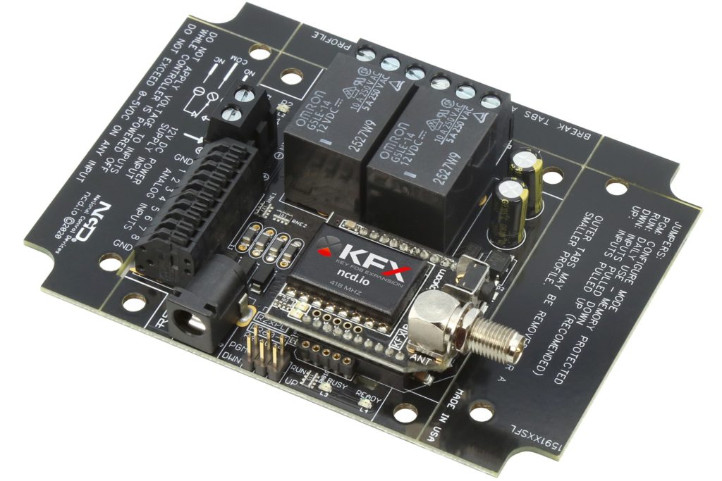 Key Fob Remote Controlled Switch 2-Channel General Purpose Long Range ...