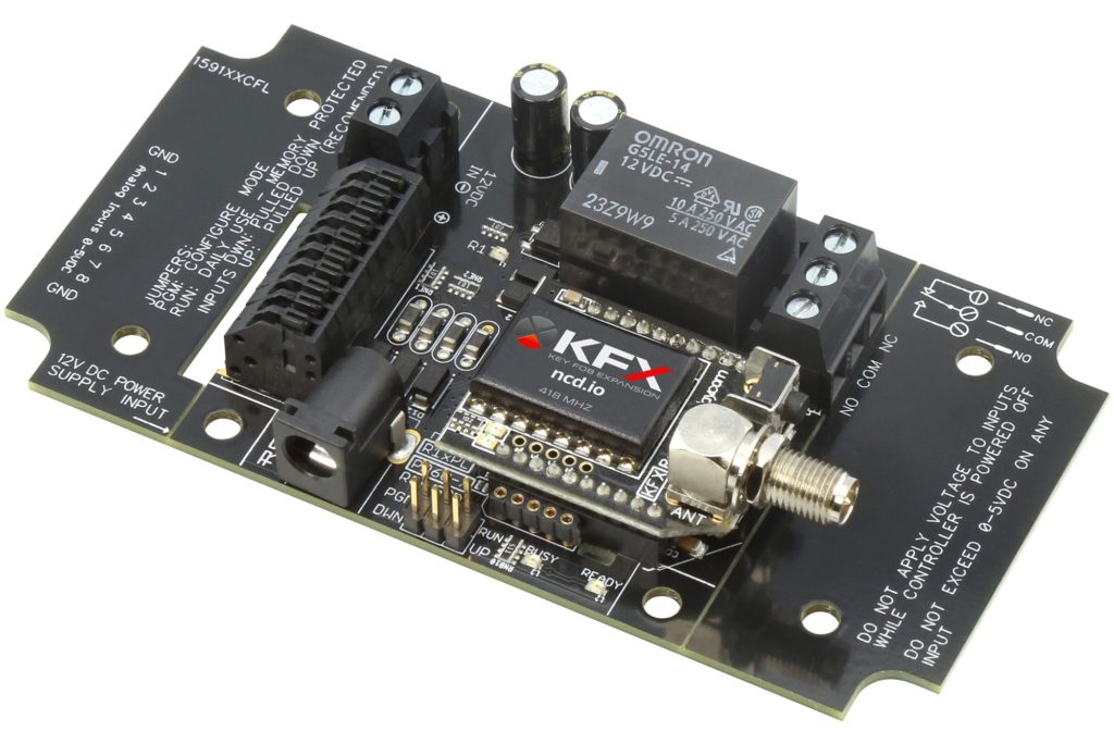 Key Fob Remote Controlled Switch 1-Channel General Purpose Long Range ...