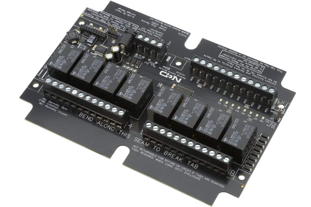 Relay Controller 8-Channel General Purpose SPDT + 8 Channel ADC ProXR ...