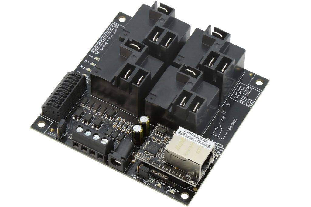 High-Power Relay Controller 4-Channel + 8 Channel ADC ProXR Lite - NCD Store