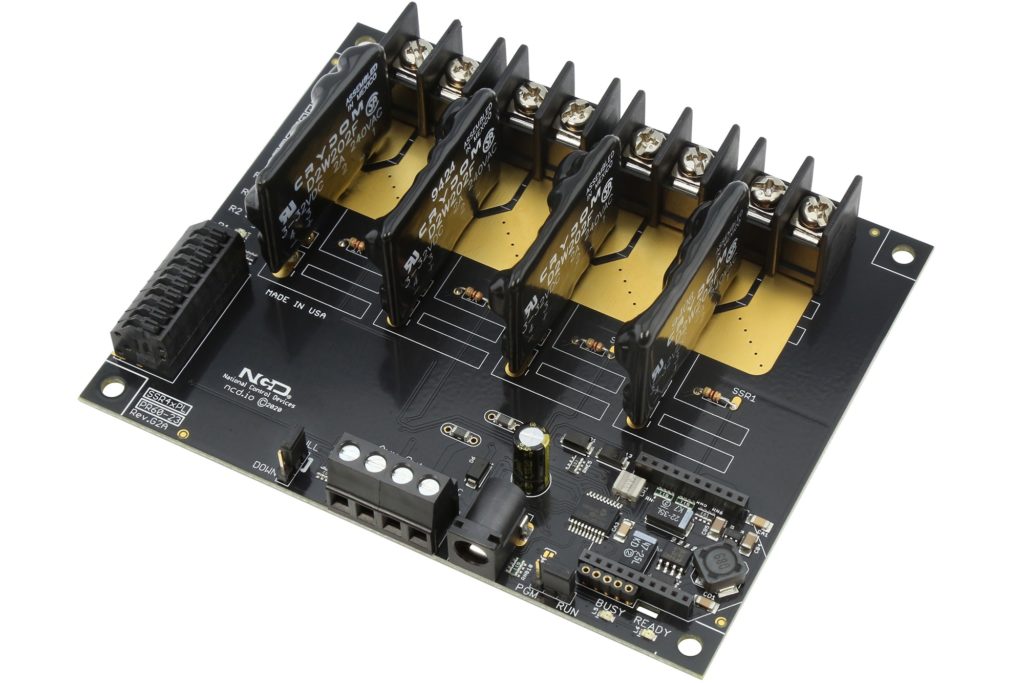 Solid State Relay Controller 4-Channel + 8 Channel ADC ProXR Lite - NCD ...