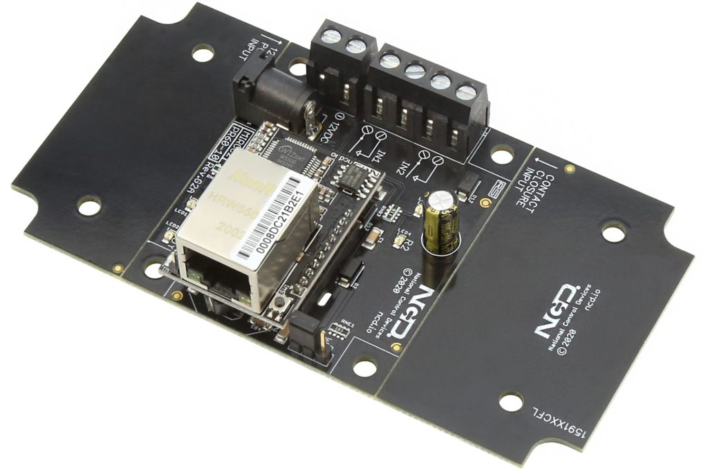 2-Channel Push Notification Contact Closure Input over Ethernet - NCD Store