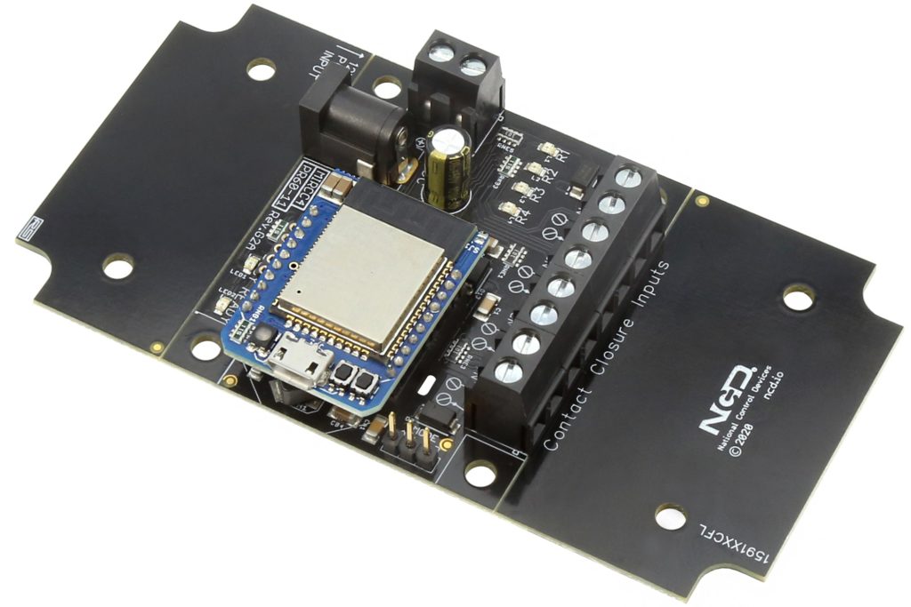 4-Channel Push Notification Contact Closure Input over WiFi or ...