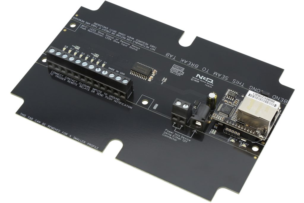 8-Channel Push Notification Contact Closure Input over Ethernet - NCD Store