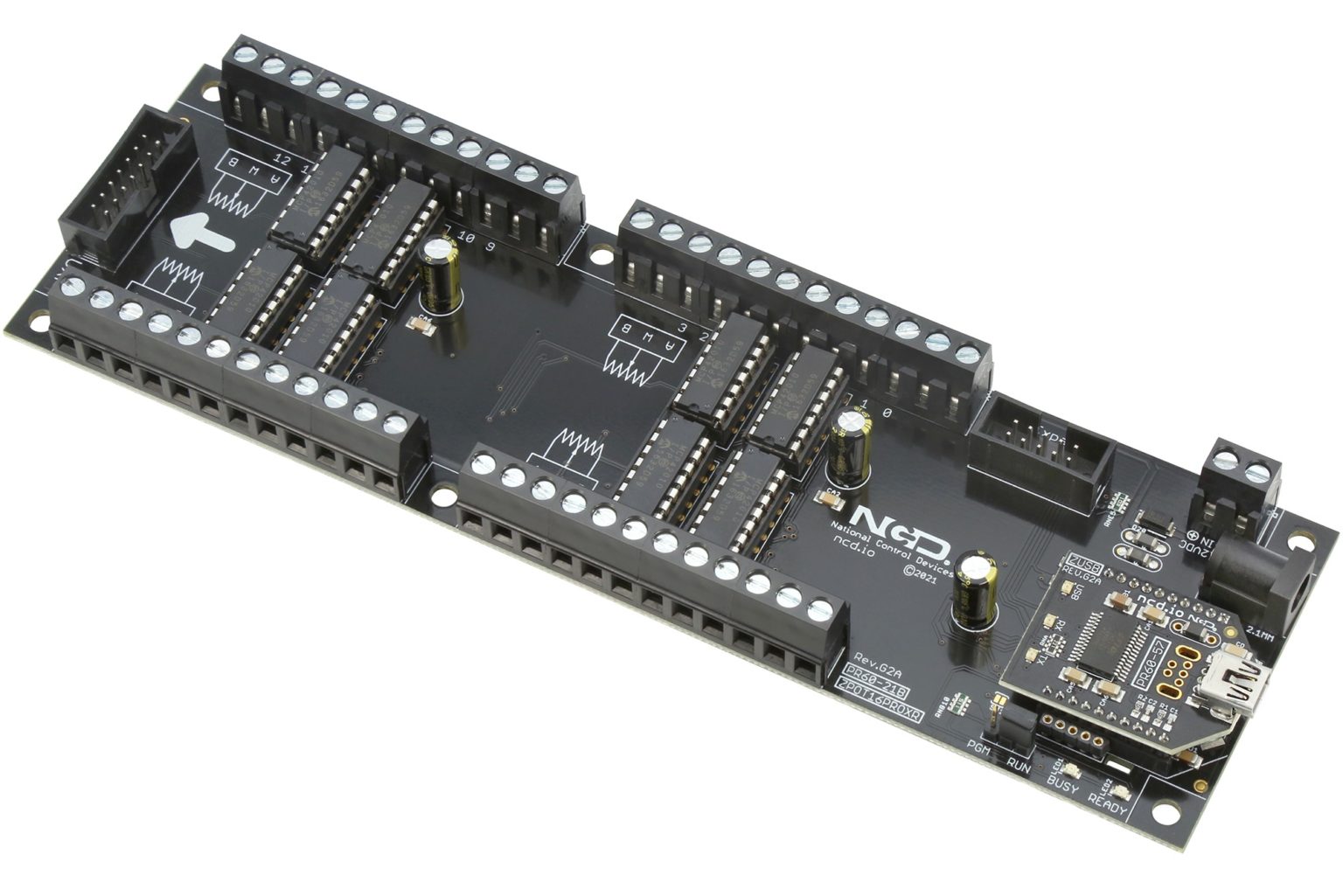Digital Potentiometer Controller 16-Channel 256-Step | Potentiometer ...