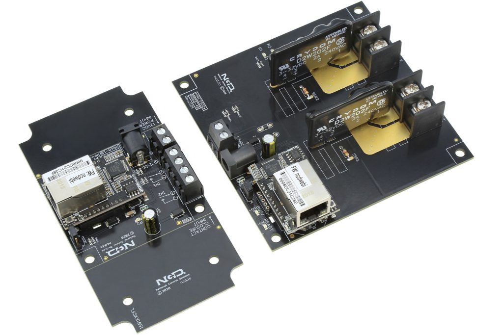 Ethernet Network Contact Closure Remote Relay Controller 2-Channel ...