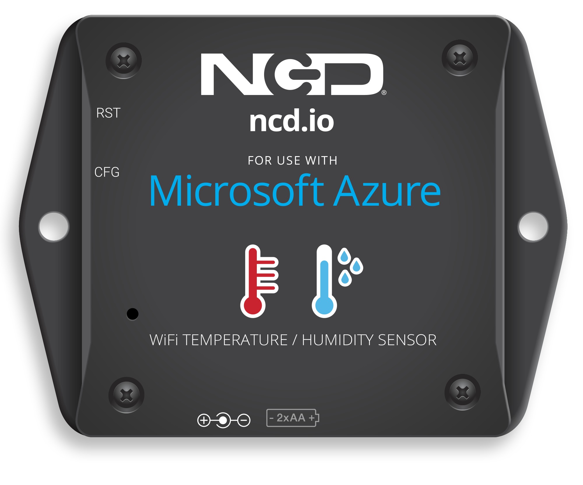 WiFi Temperature Humidity Sensor for use with Microsoft® Azure®