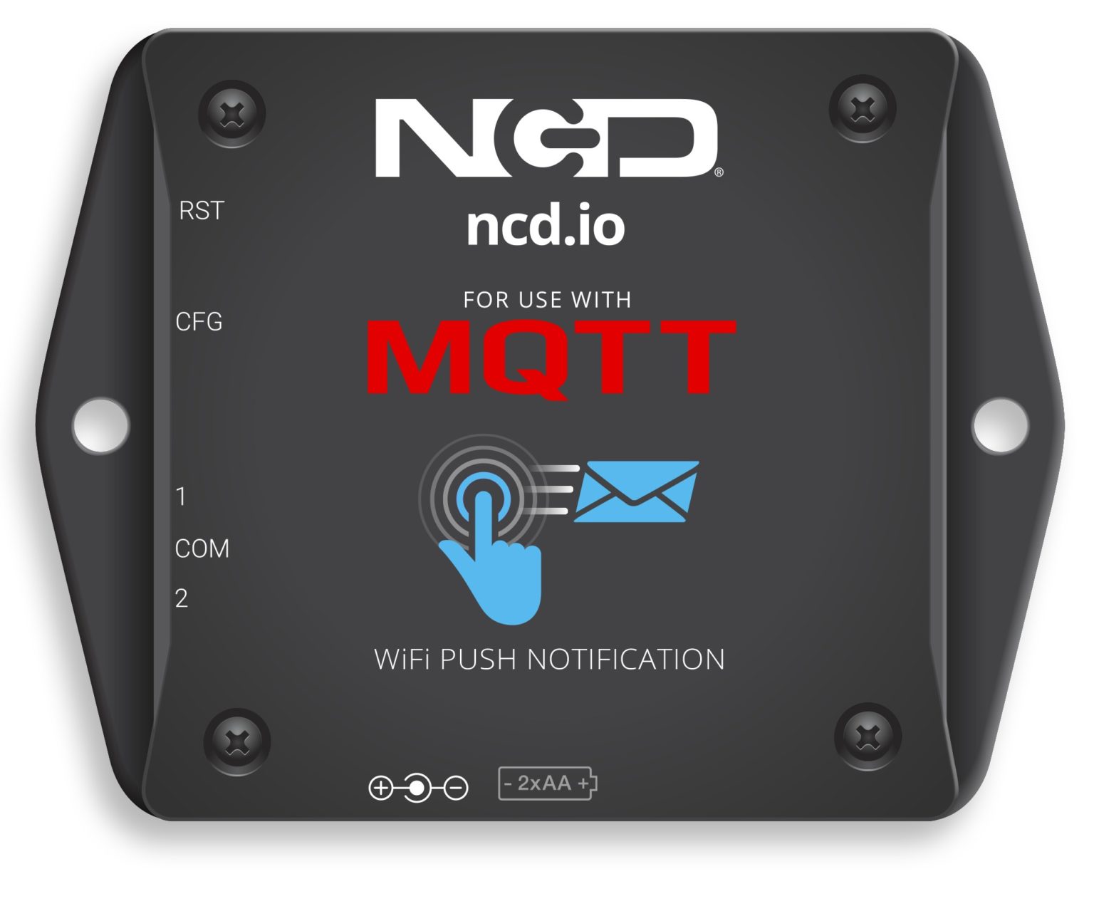 WiFi Push Notification Dry Contact Transmitter for MQTT
