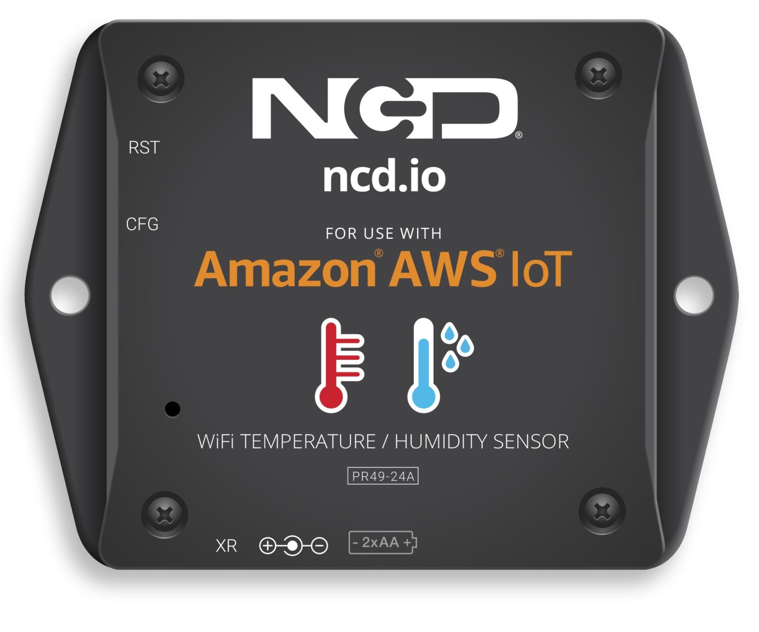 WiFi Temperature Humidity Sensor for use with AWS®