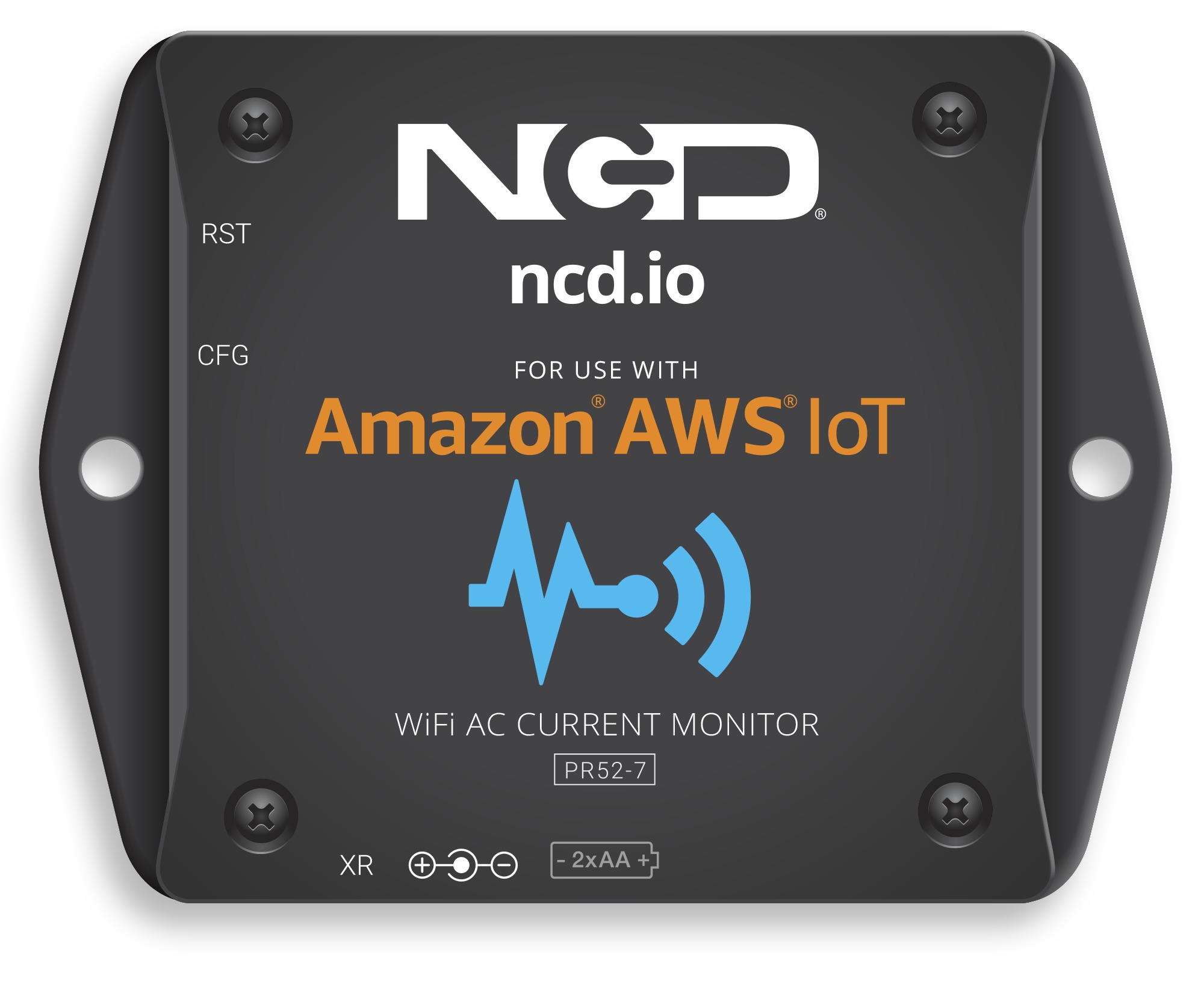 WiFi AC Current Monitor for direct use with Amazon® AWS®