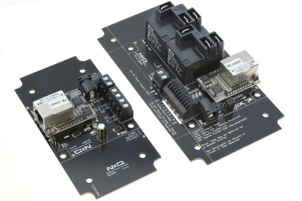 Ethernet Network Contact Closure Remote High-Power Relay Controller 2 ...