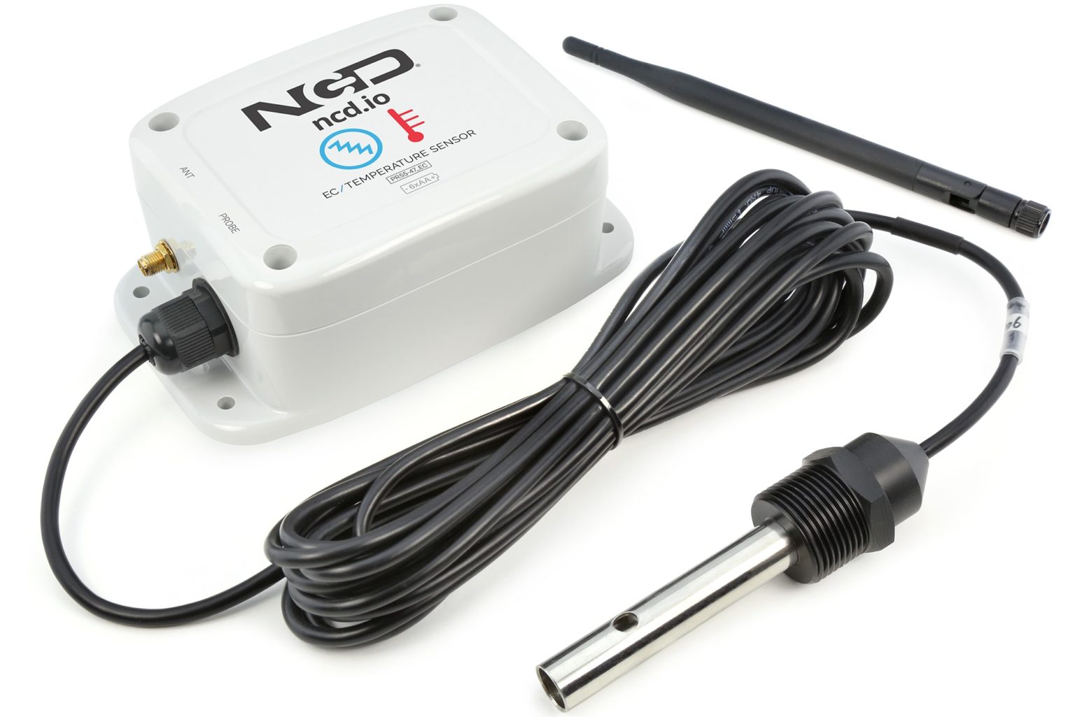 Industrial IoT Wireless Electrical Conductivity EC Sensor for Soil