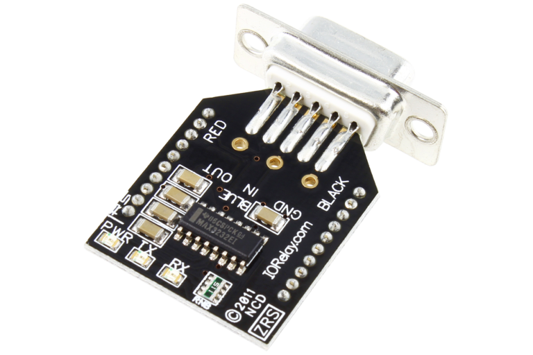 RS-232 Serial Communications Module with MAX3232 ZRS - NCD Store