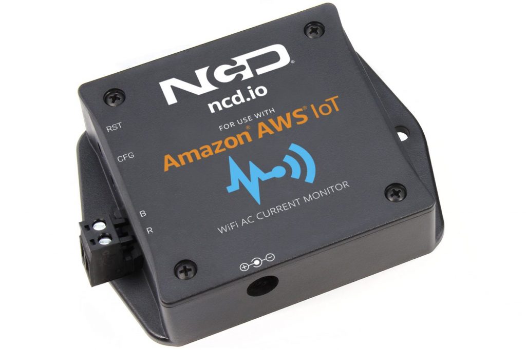 WiFi AC Current Monitor for direct use with Amazon® AWS®