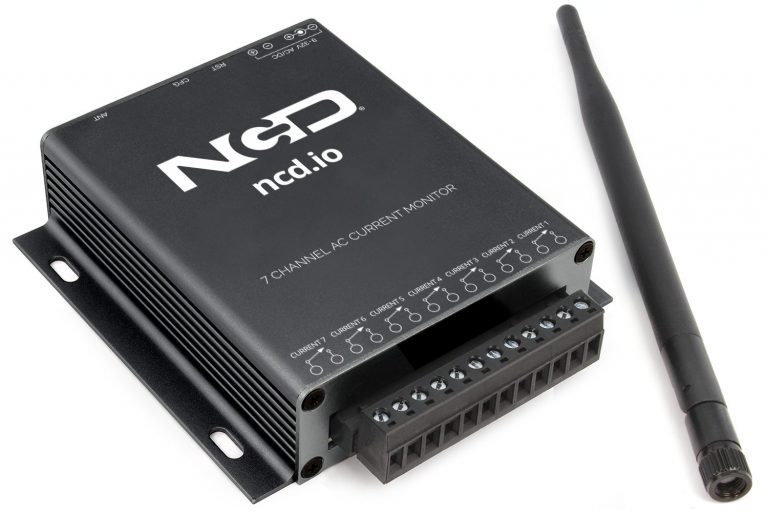 7 Channel Industrial IoT Wireless AC Current Monitor Sensor Transmitter