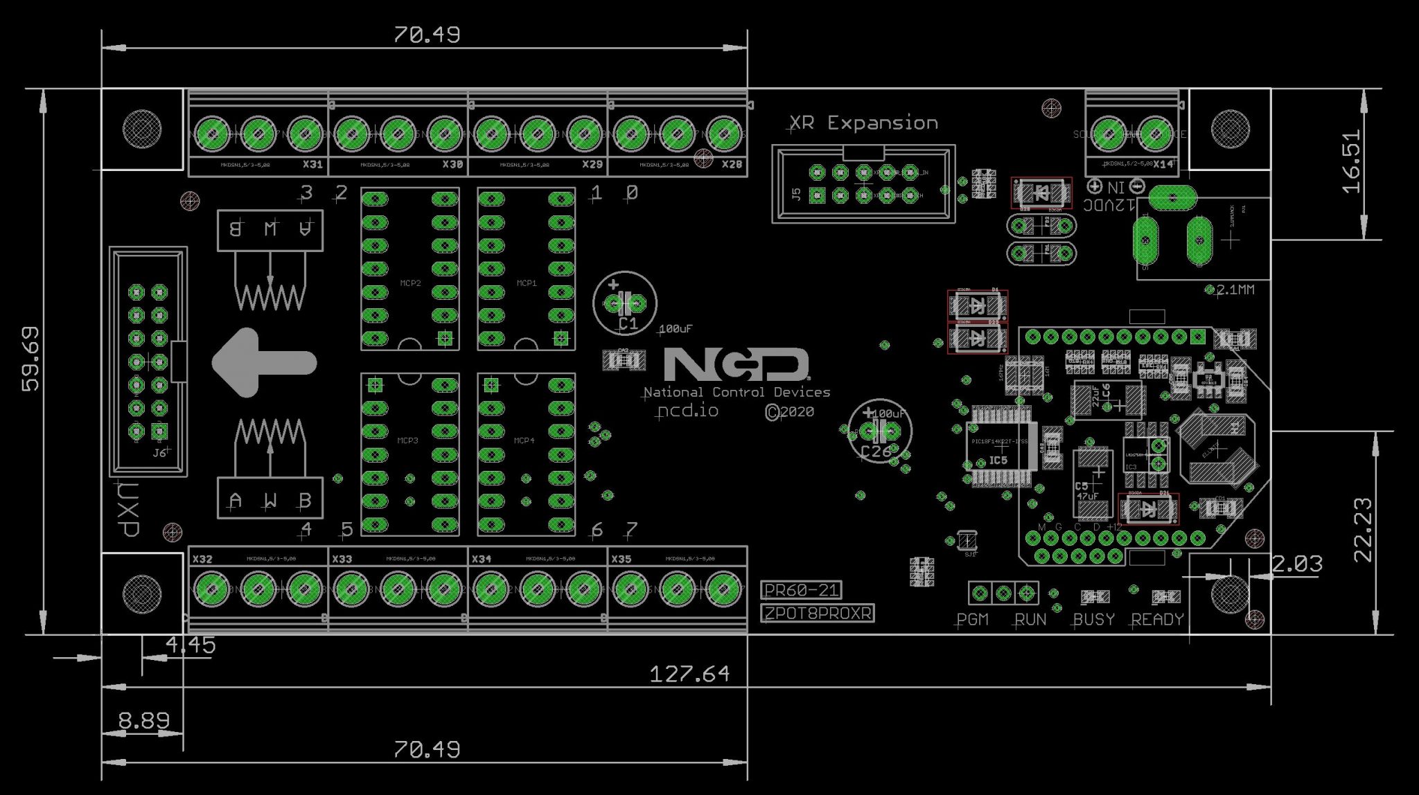 Digital Potentiometer Controller 8-Channel 256-Step - IoT Devices ...