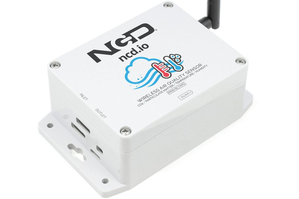 Industrial IoT Wireless Air Quality CO2 Temperature Humidity ...