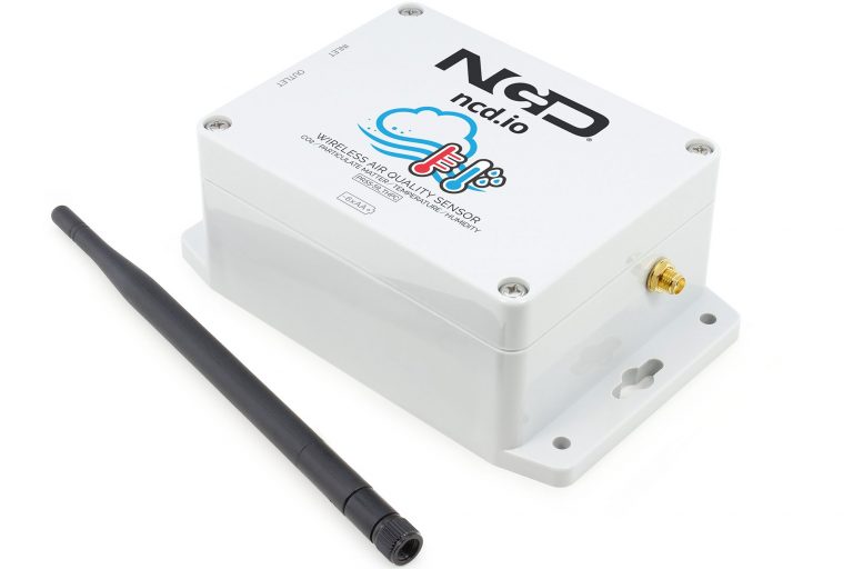 Industrial IoT Wireless Air Quality CO2 Temperature Humidity Particulate Matter Sensor