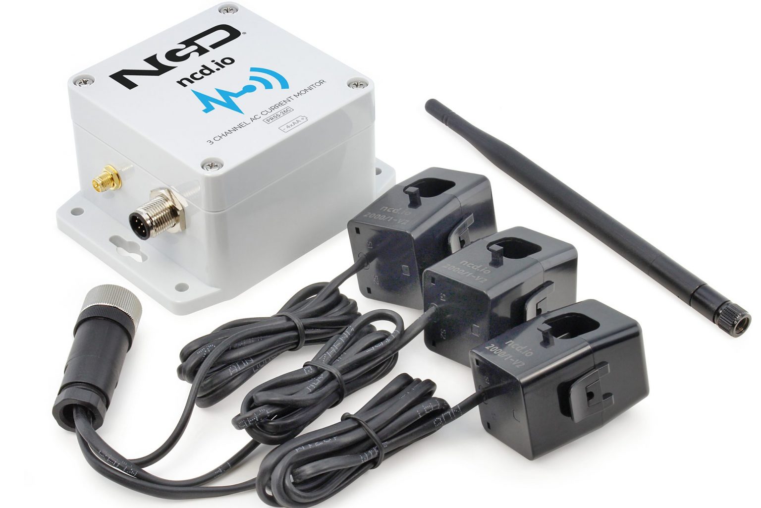 3 Channel AC Current Sensor | Motor Current Monitor