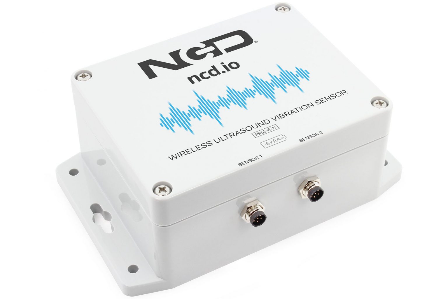 2 Channel Industrial IoT Wireless Ultrasound Vibration Sensor