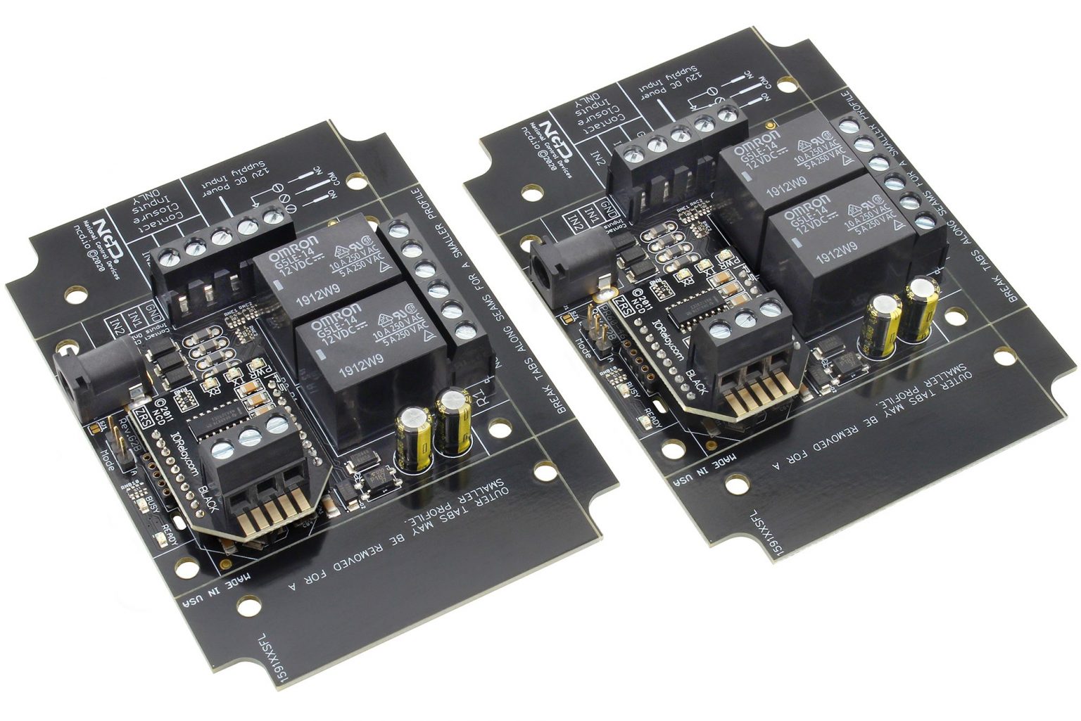 Direct Wired Contact Closure Transmitter Receiver 2-Channel SPDT Relays ...