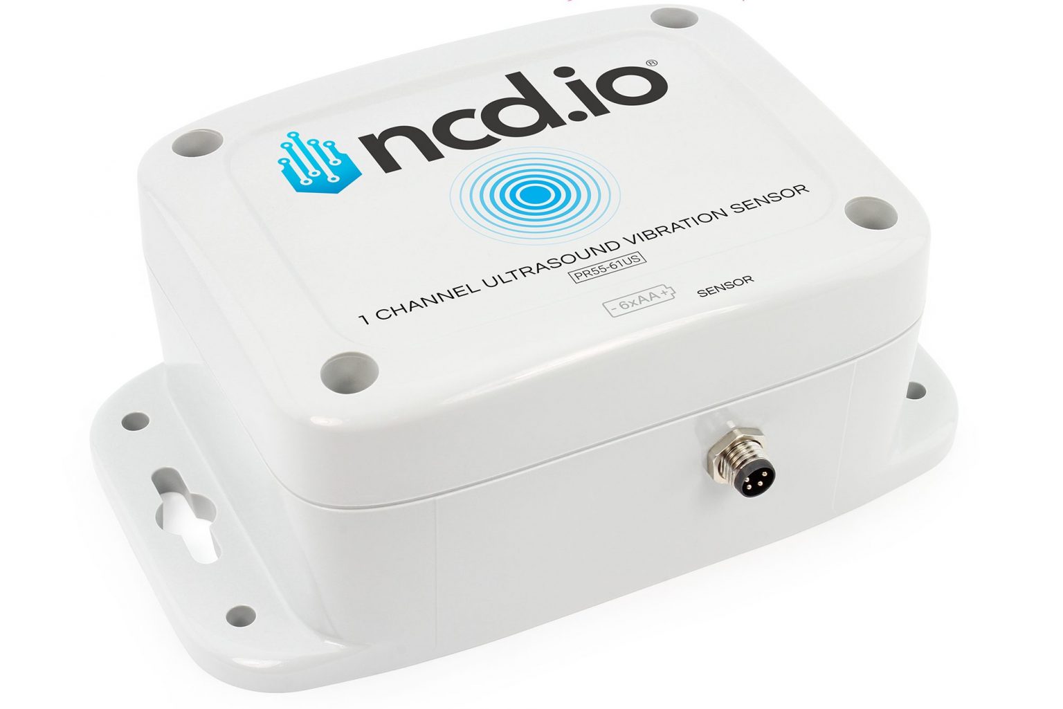 Gearbox Vibration Temperature Condition Monitoring with Ultrasound Sensor