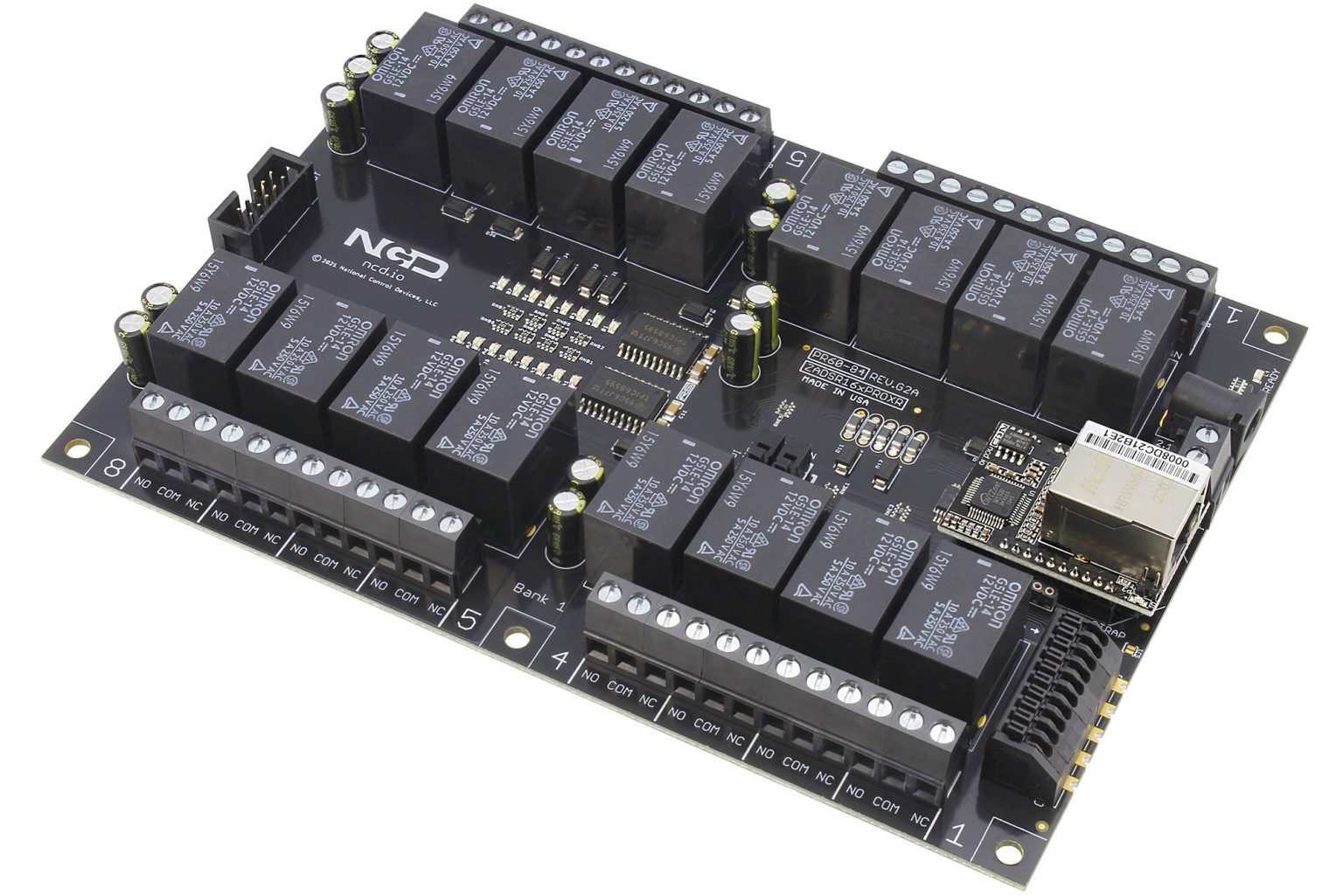 Industrial 16 Channel Relay Module 16 Channel Relay Controller Board