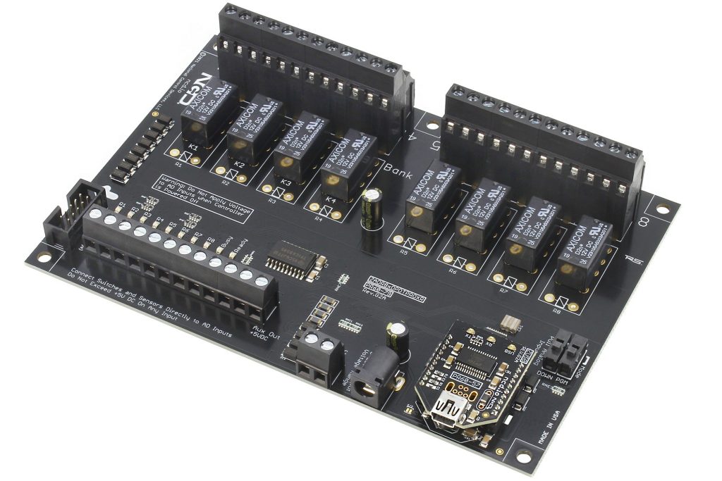 8 Channel Ethernet Relay Controller 8 Channel ADC DPDT Relay Module