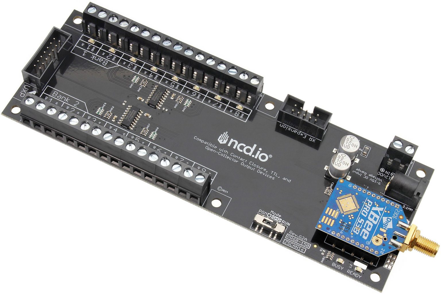 16-Channel Contact Closure Input Scanner Detector - NCD Store