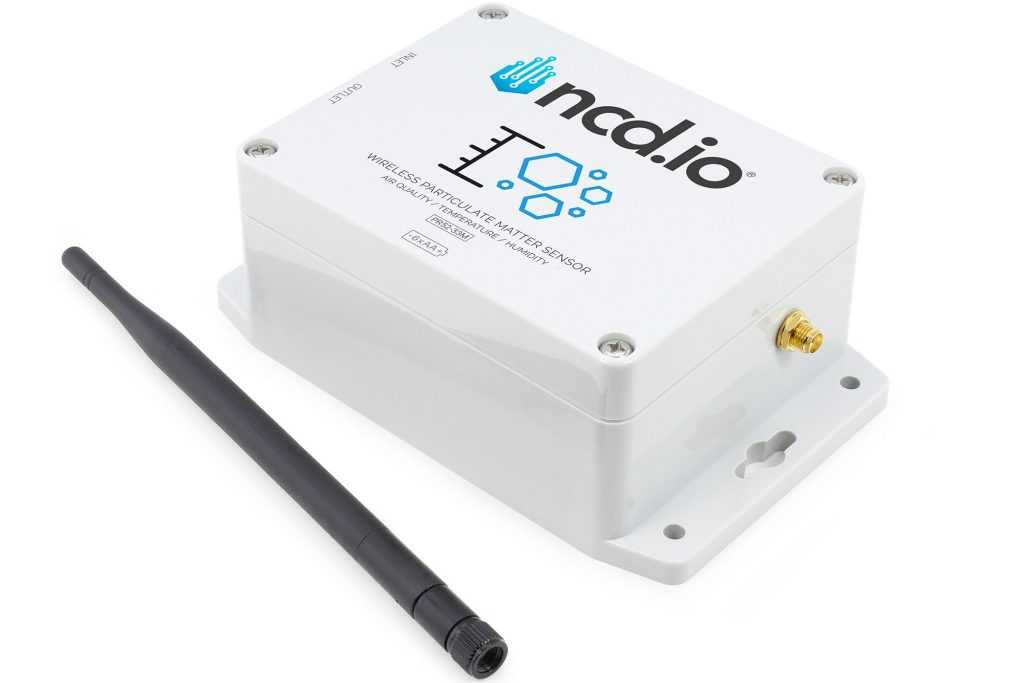 Industrial IoT Wireless Particulate Matter Sensor for Air Quality ...