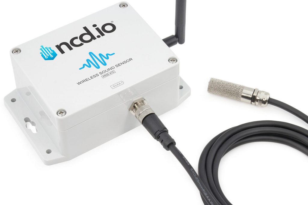 Industrial IoT Long Range Sound Sensor - NCD Store