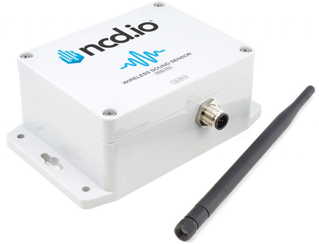 Industrial IoT Long Range Sound Sensor - NCD Store